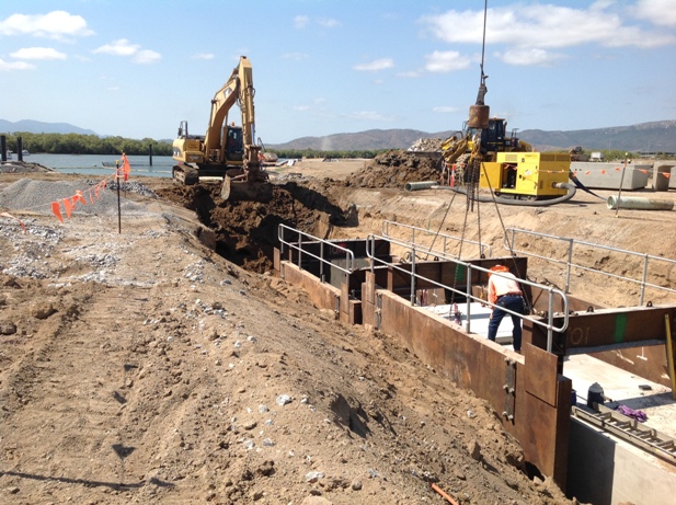 TRBP Inwater Works - On Shore Works - CivilPlus Constructions Pty. Ltd